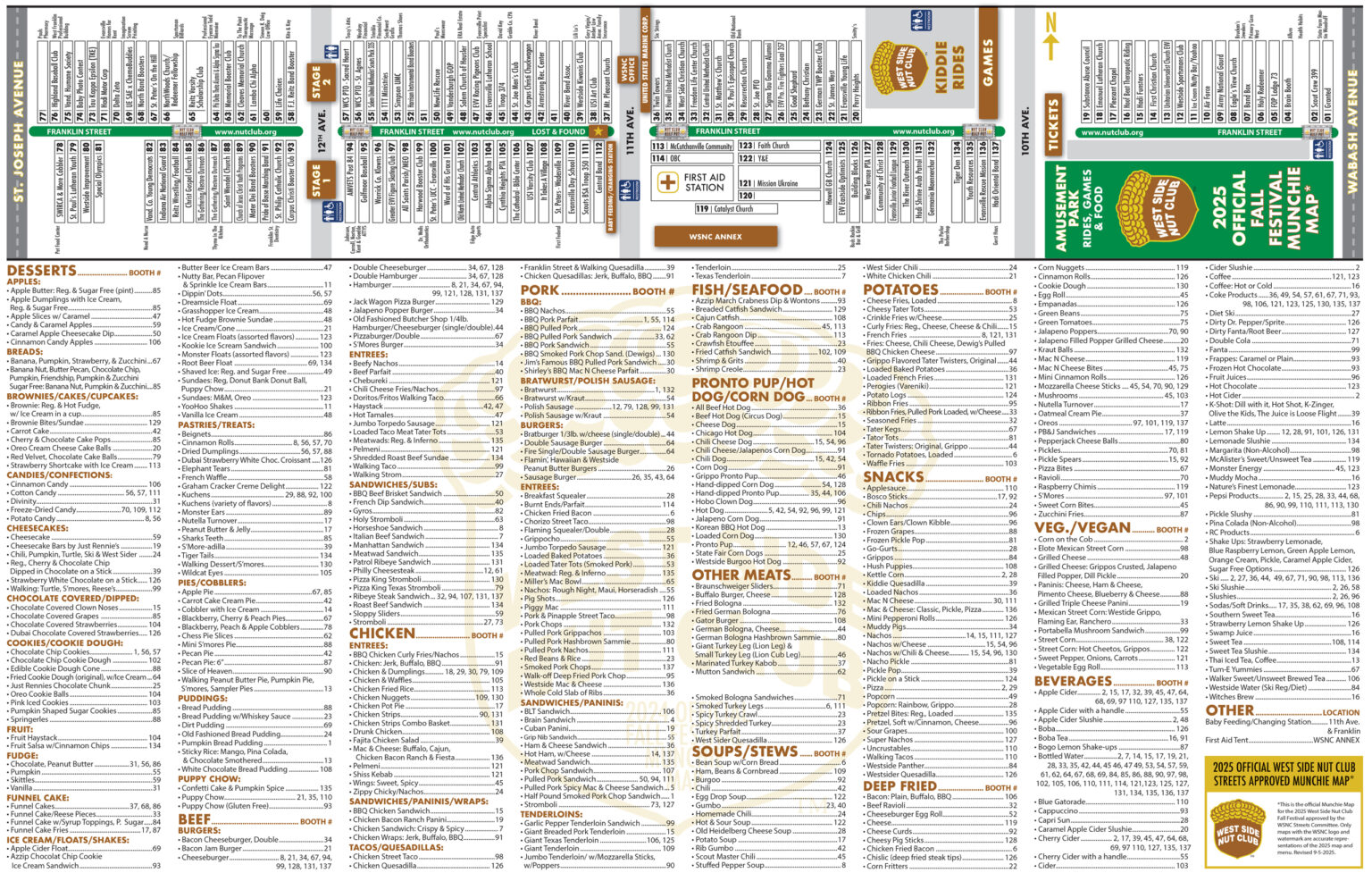 2025 Munchie Map First Look - Evansville Living Magazine